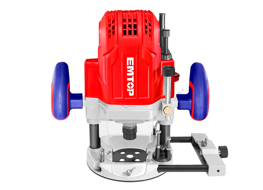 FRESADORA MADERA 1600W EMTOP (INCLUYE DISCO COPIA, GUIA PARALELA Y ...